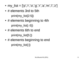 List,tuple,dictionary | PPT