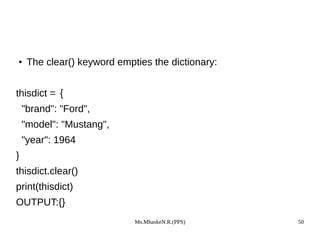 List,tuple,dictionary | PPT