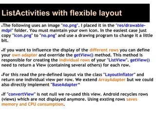 Day 8: Dealing with Lists and ListViews | PDF | Operating Systems | Computer Software and ...