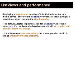 Day 8: Dealing with Lists and ListViews | PDF | Operating Systems | Computer Software and ...