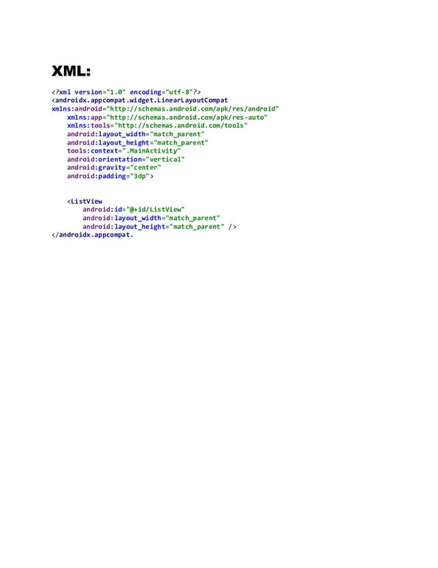 List view languages | PDF