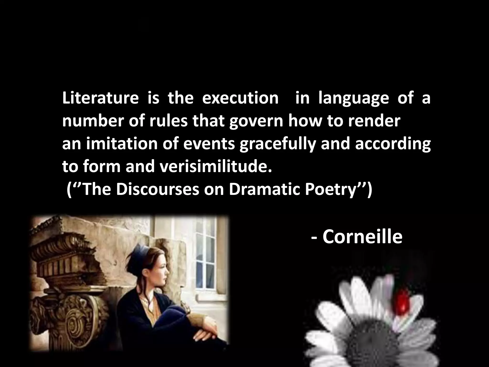 Literature definition | PPT