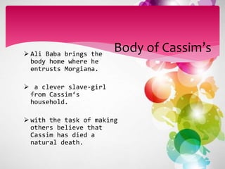 Arabian Literature and alibaba and the forty thieves | PPTX