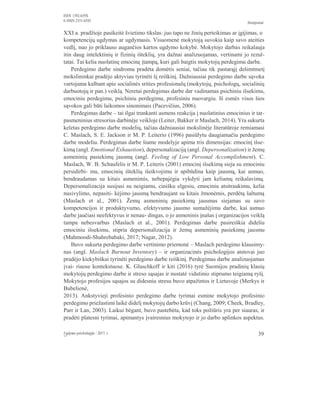 The Relationship between Teachers' Job Burnout and Perfectionism | PDF