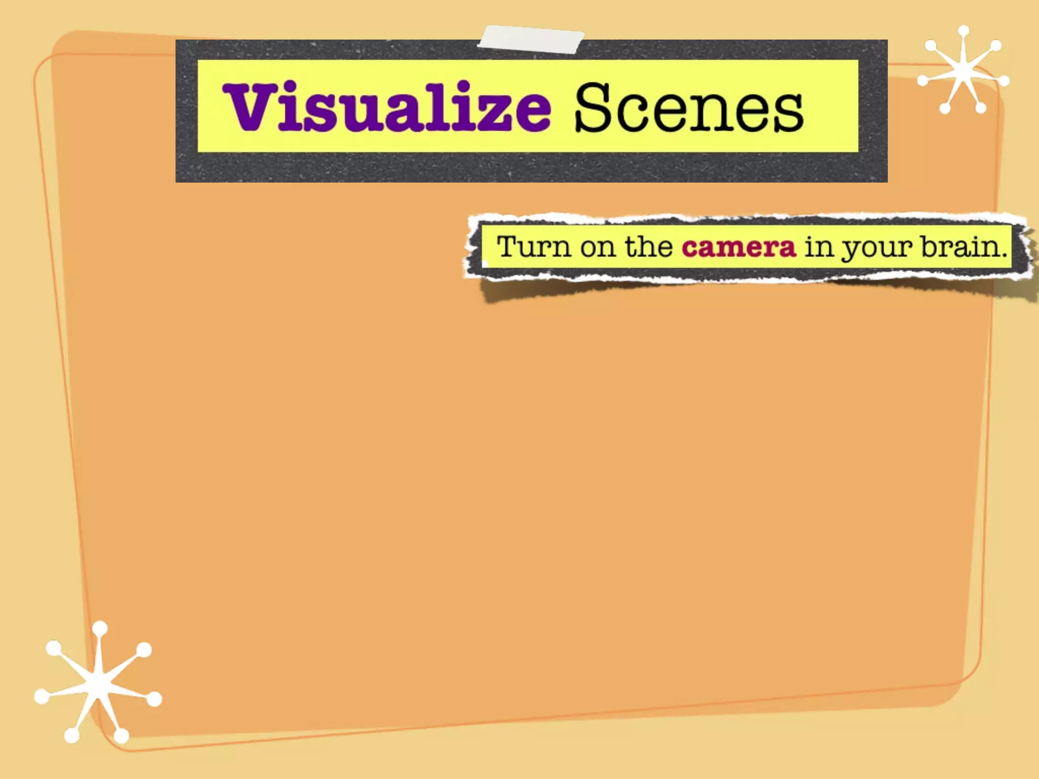 Reading Strategies: making inferences and visualization | KEY