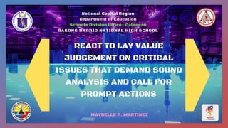 LIT-VALUE JUDGEMENT.pptx