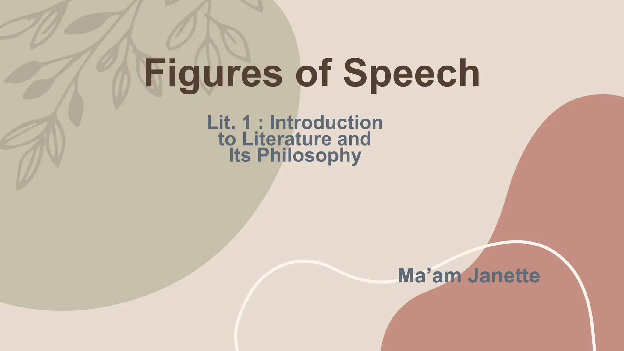 LITERATURE 1 - FIGURE OF SPEECH .PDF