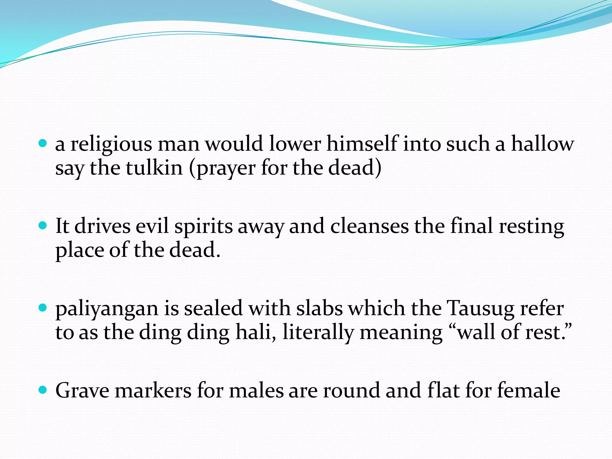 Lit101 Tausug beliefs and practices | PPTX