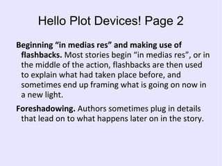Lit13: Introduction to Fiction and the Plot | PPT