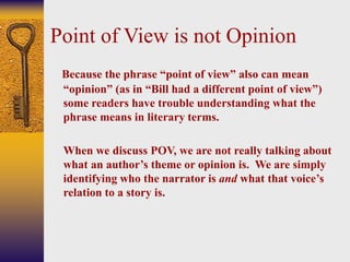 Point of View PPT | PPT