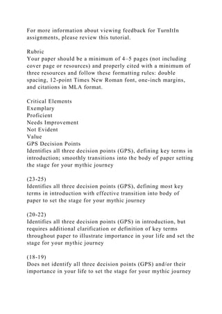 LIT 229 Mythic Archaeology Project Paper Guidelines and Rubri.docx