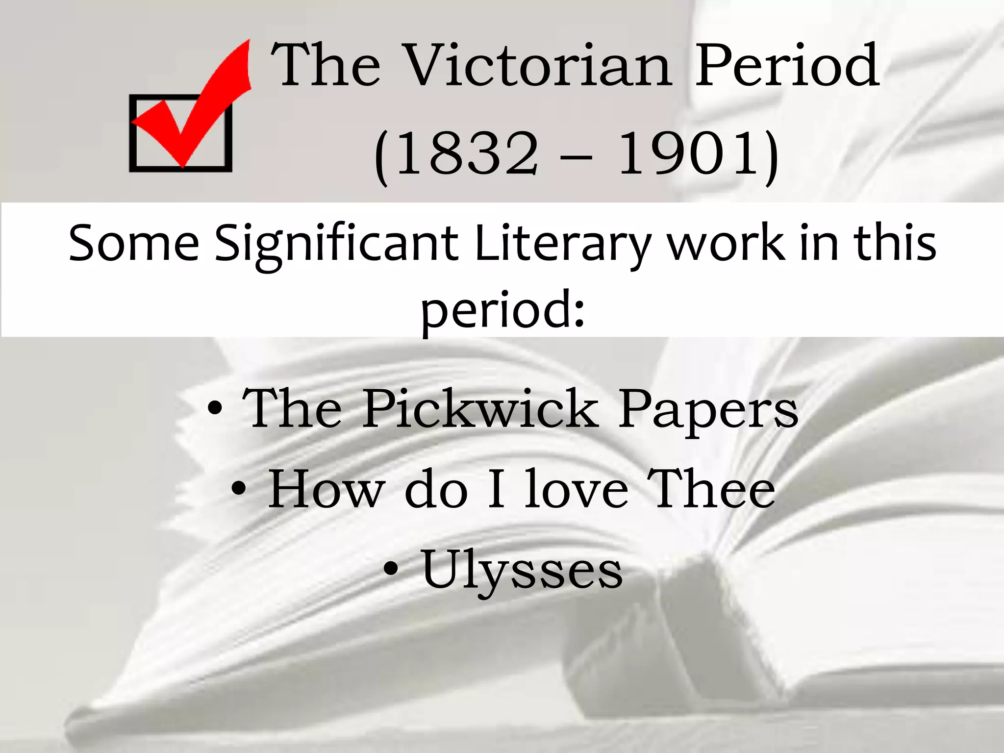 World Literature - Overview of literature through the ages | PPTX