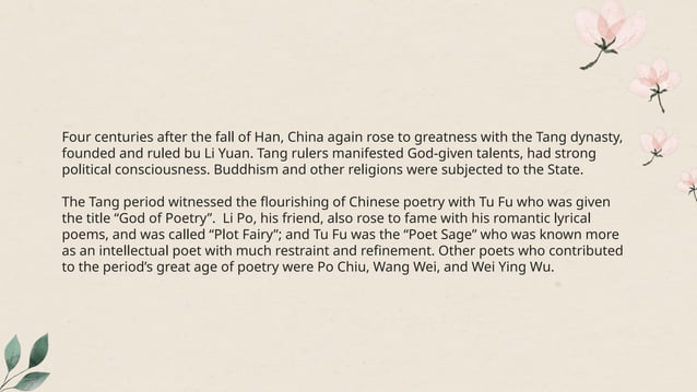 Chinese Literature Version 1 - for Literature Class | PPT