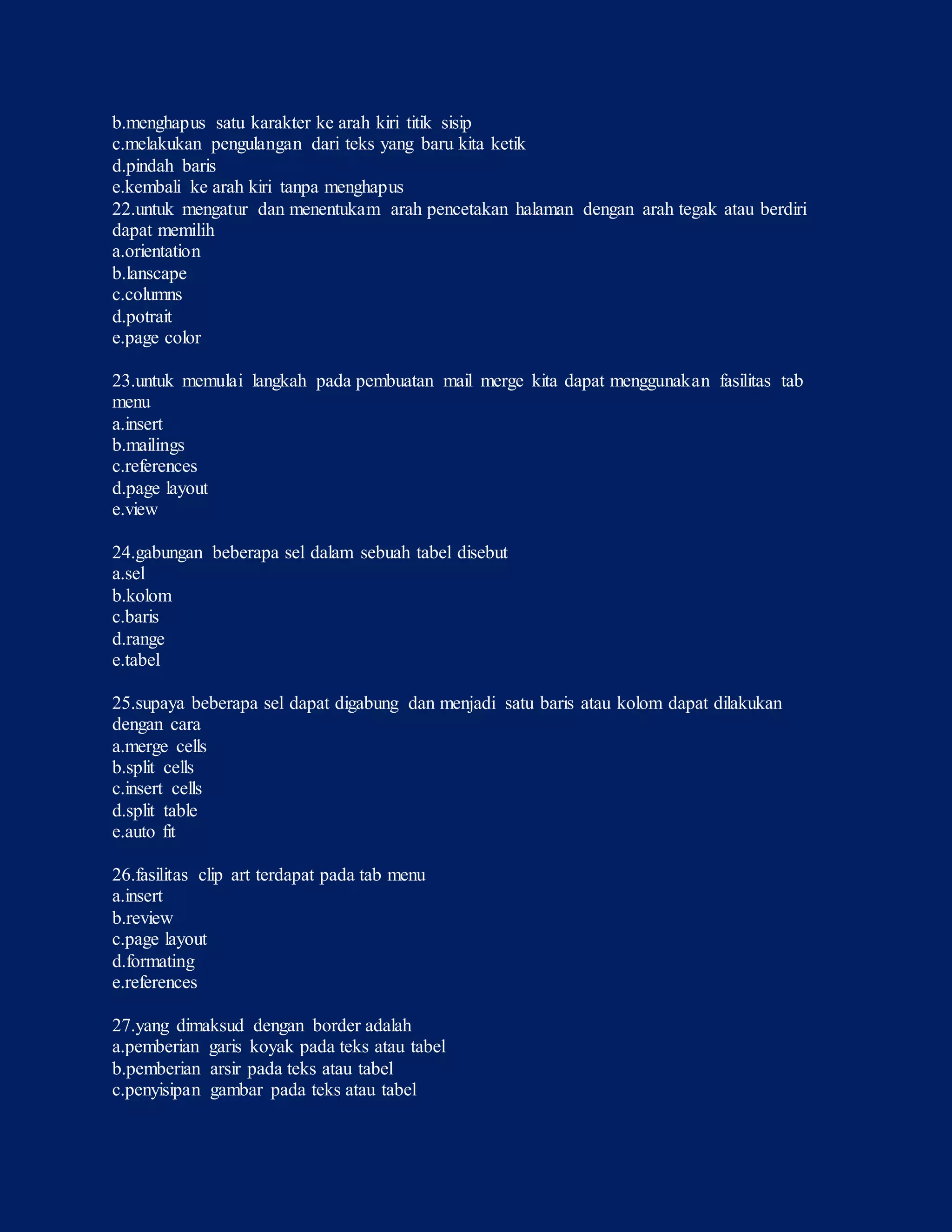 Soal UKK Semester II Kelas X | DOCX