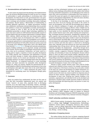 What factors drive policy transfer in smart city development | PDF ...