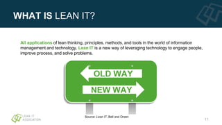 Purpose Driven Lean: Diving into The Lean IT Field Guide | PPTX | IT ...