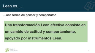 Principios Lean: Una perspectiva histórica desde las cadenas de ...