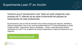 Principios Lean: Una perspectiva histórica desde las cadenas de ...