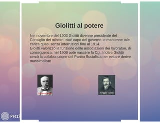 L'italia di Giolitti | PDF