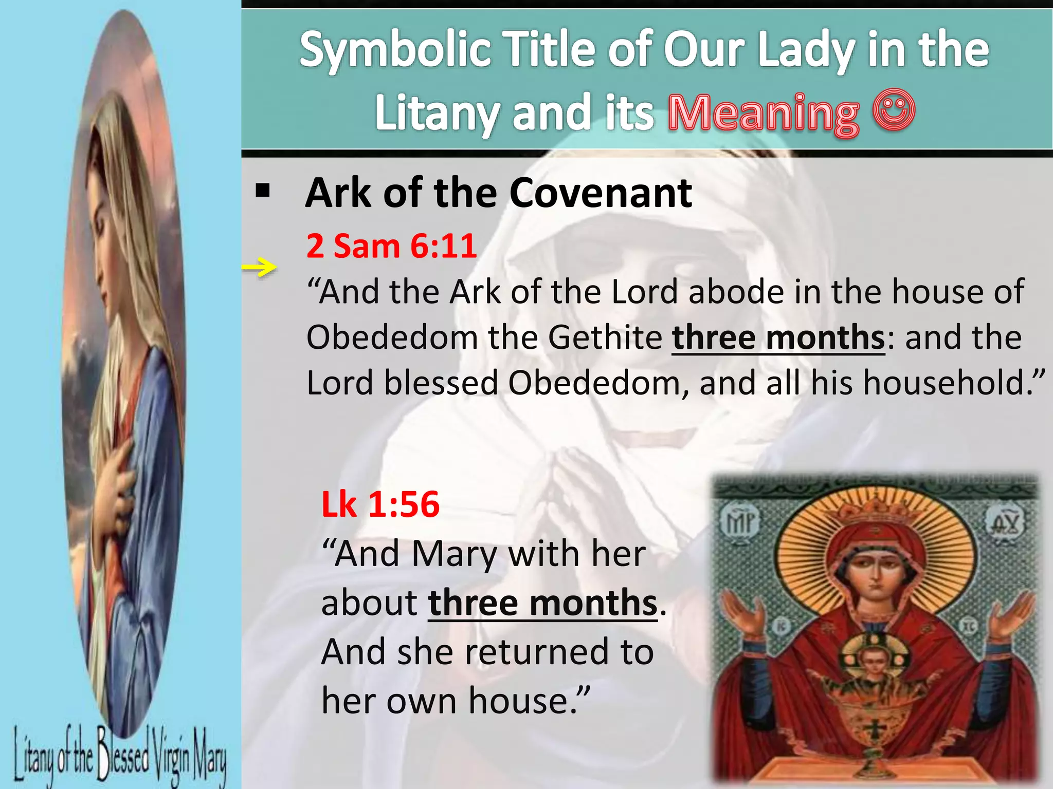 Litany of the blessed virgin mary | PPTX