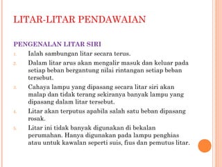 Pengenalan Litar-litar Pendawaian | PPT