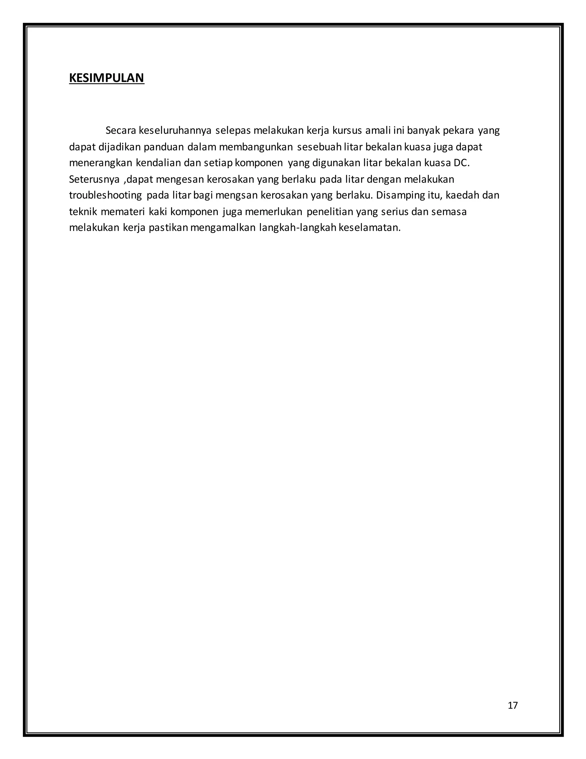 Litar bekalan kuasa | DOCX