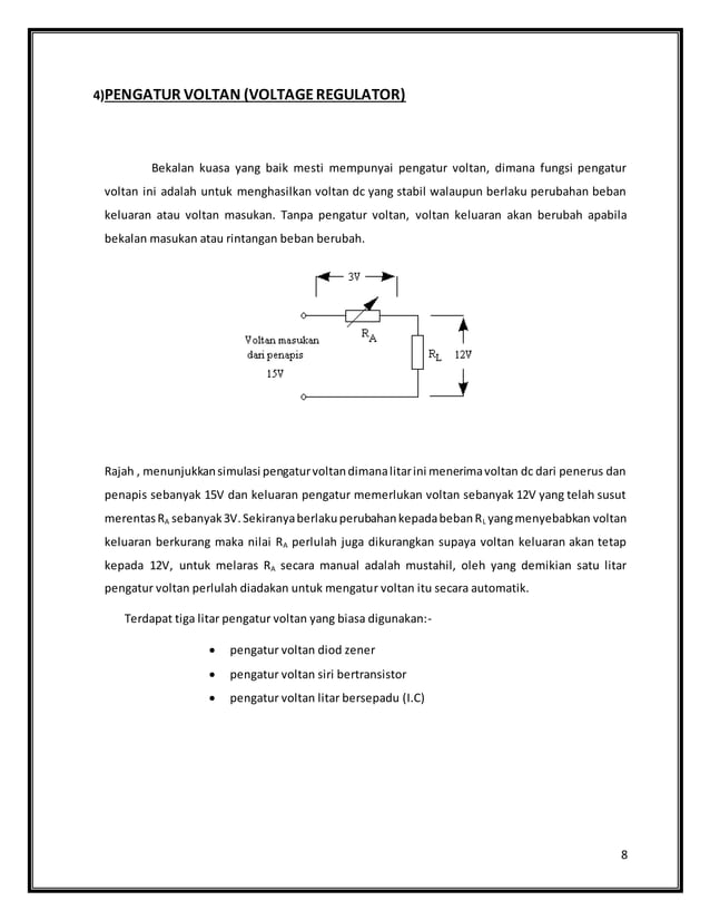 Litar bekalan kuasa | DOCX