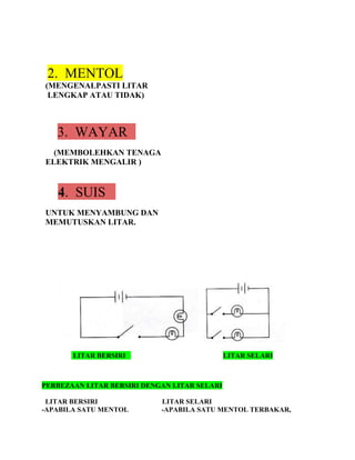Litar siri dan selari | DOCX