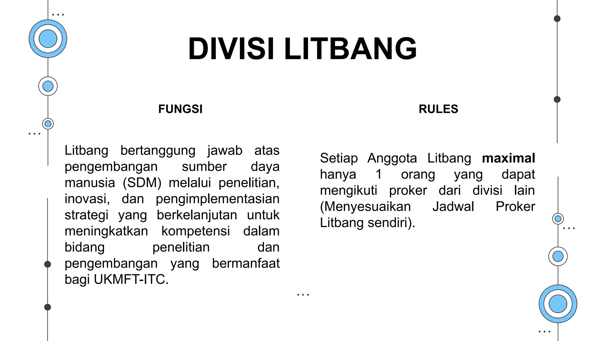 Rencana Kerja Divisi Litbang ITC tahun 2024 | PPTX