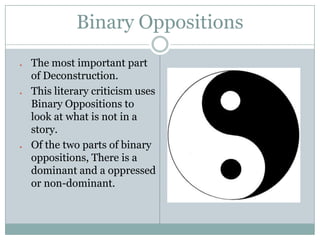 Literary Criticism: Deconstruction | PPTX
