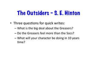 Lit Circles 2013 | PPT