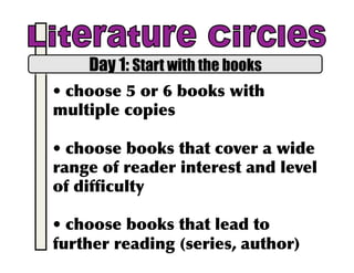 Lit Circles 2013 | PPT