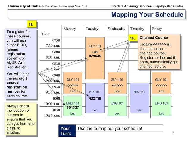 How To Use Class Schedule | PPT | Undergraduate Education | College ...