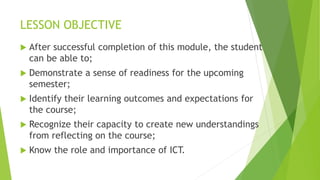 Living in the IT Era-LECTURE-Week-1 pptx | PPTX