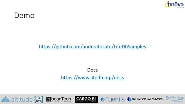 Lite db for dummies | PPT