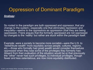 Literacy liberation and oppression | PPTX