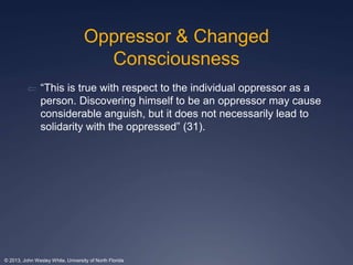 Literacy liberation and oppression | PPTX