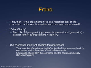 Oppressed Definition