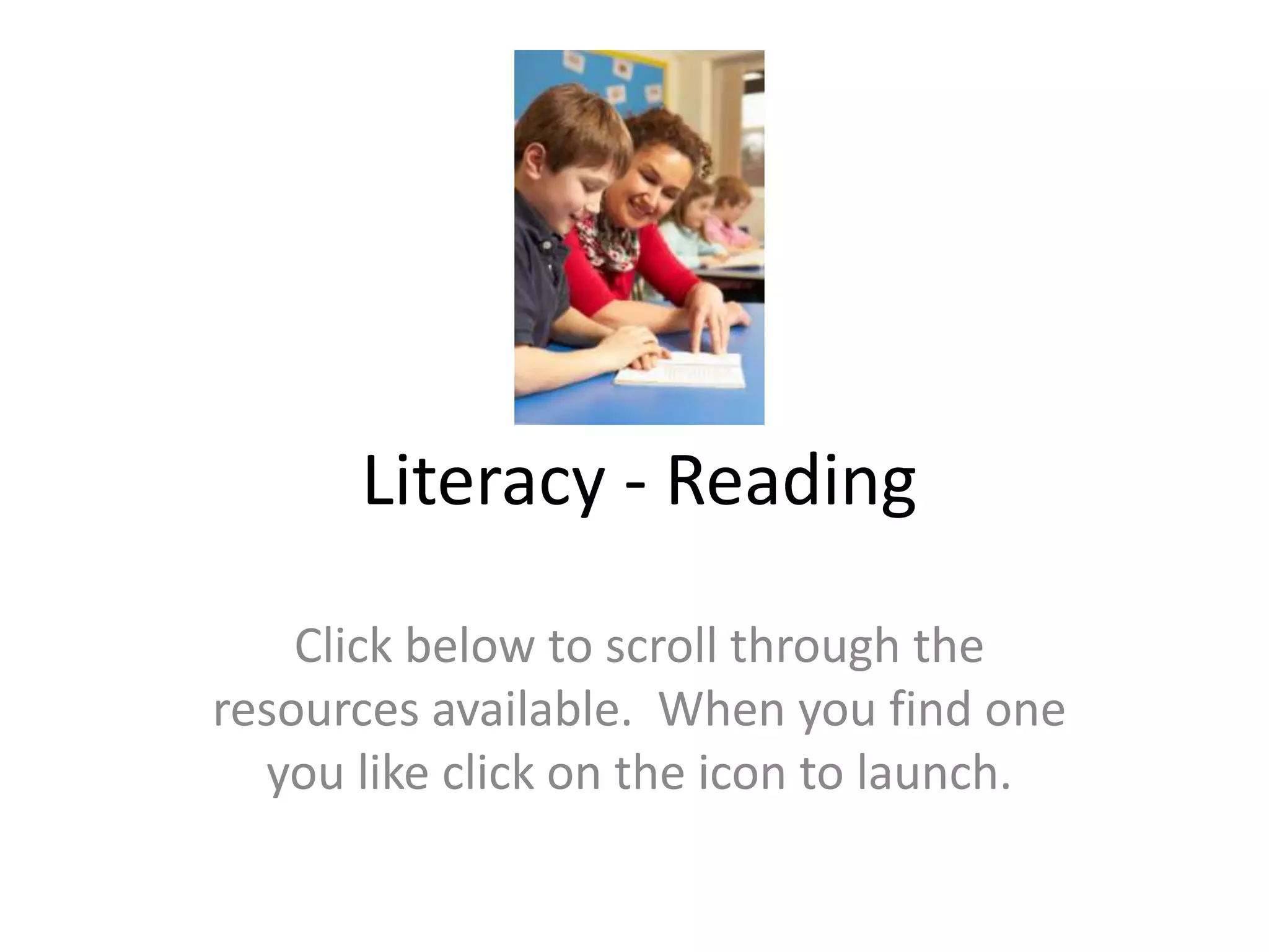 Literacy reading | PPTX