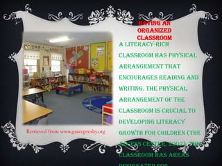 Literacy Rich Environments | PPTX