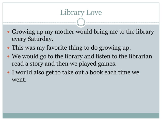 Literacy autobiography | PPT