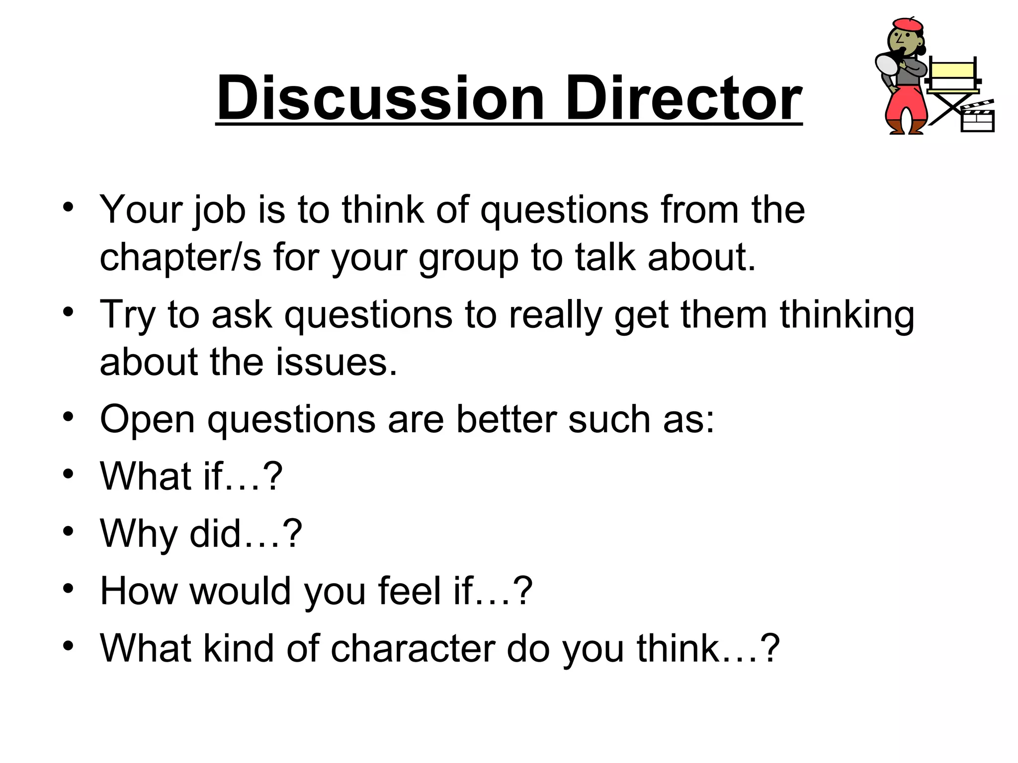 Literacy circles roles | PPT