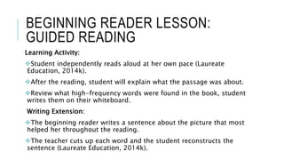 Literacy environment for the beginning and emergent reader | PPT