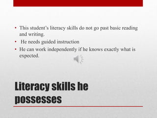Literacy interview | PPT | Free Download