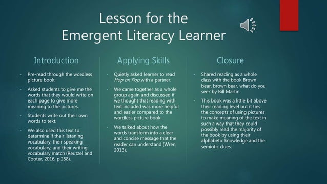Literacy learners digital storybook | PPT