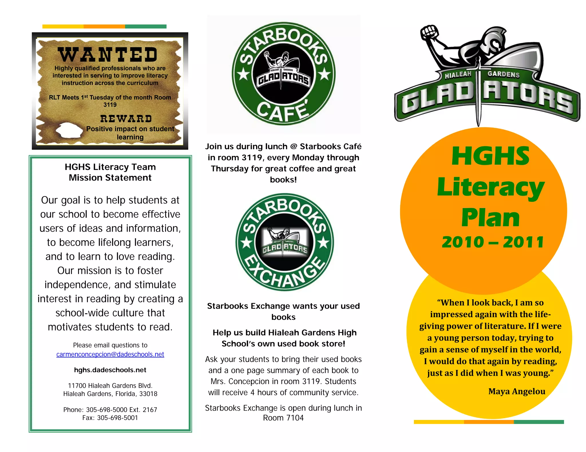 HGHS Literacy Plan | PDF