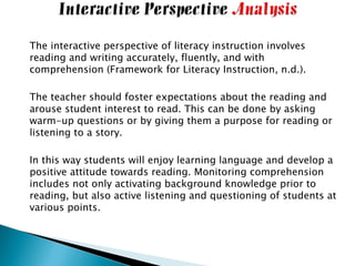 Literacy power point | PPT