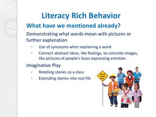 Creating a Literacy Rich Environment | PPTX