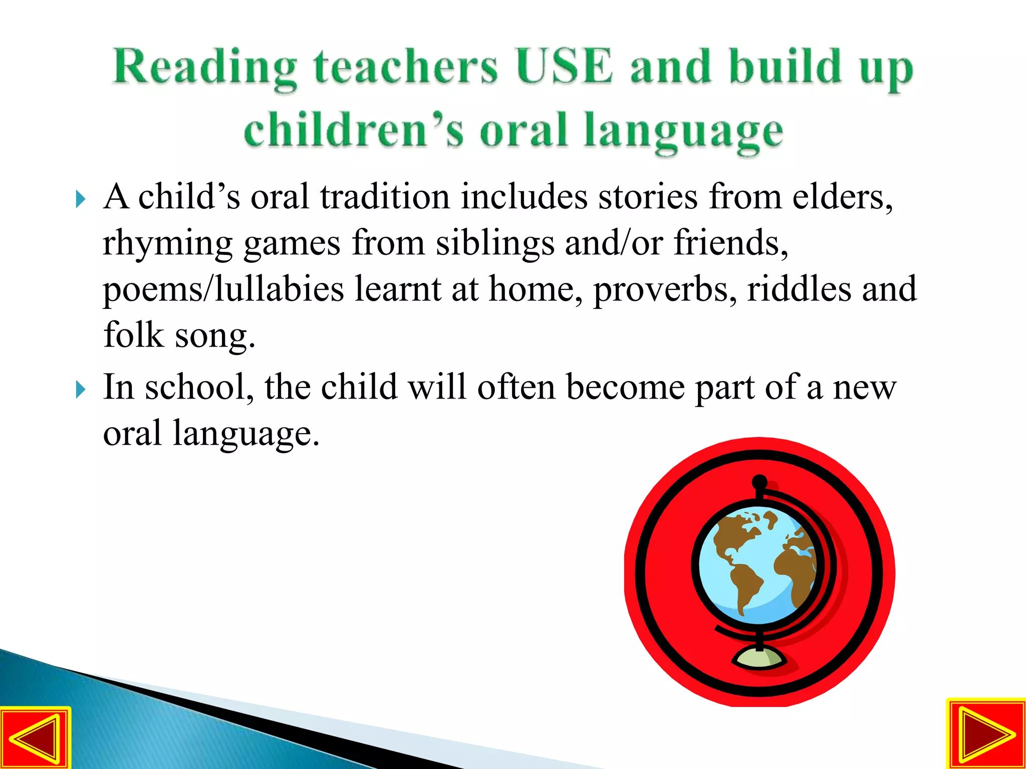 Literacy skills presentations | PPTX