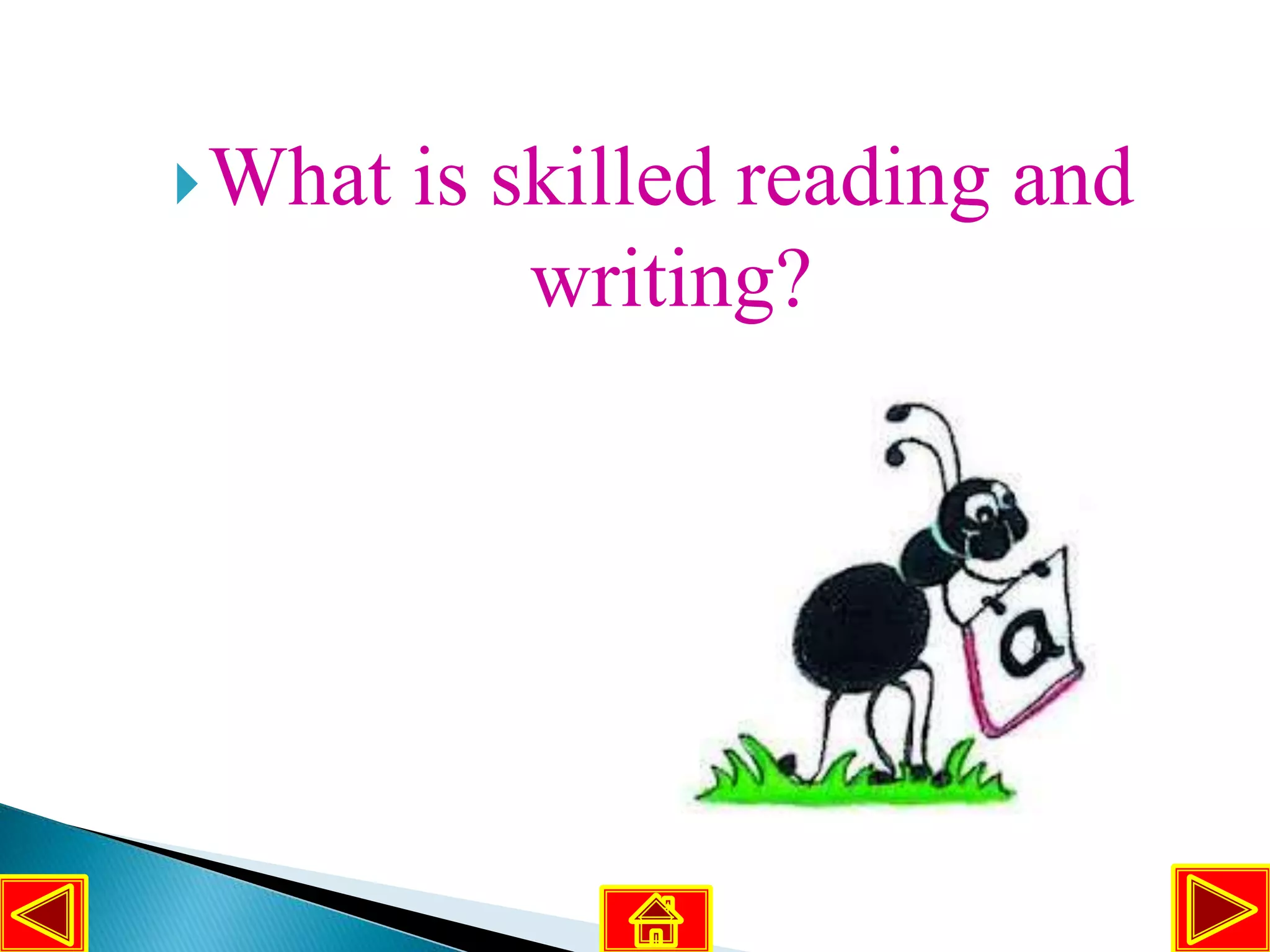 Literacy skills presentations | PPTX